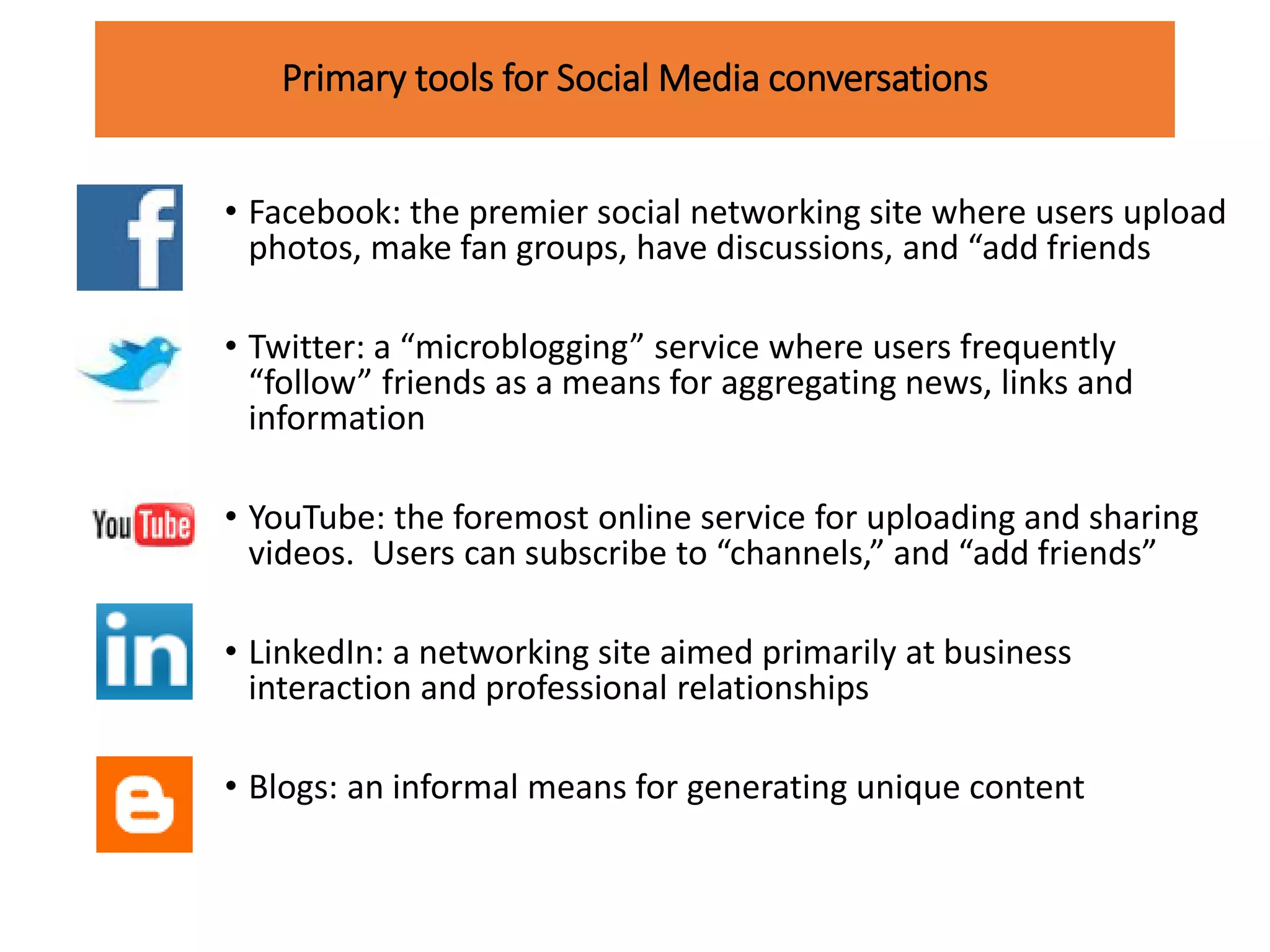 Understanding social media for business - Moses Gomes | PPT