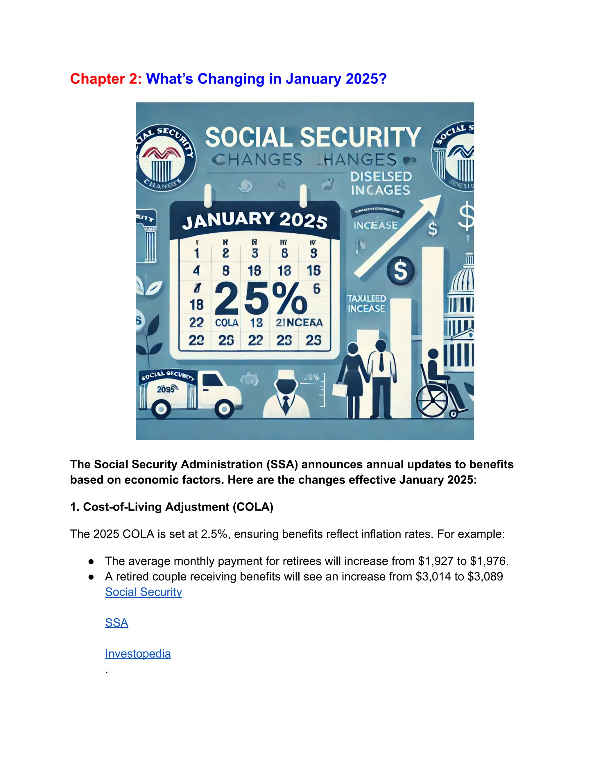 Understanding Social Security Changes 2025 | PDF