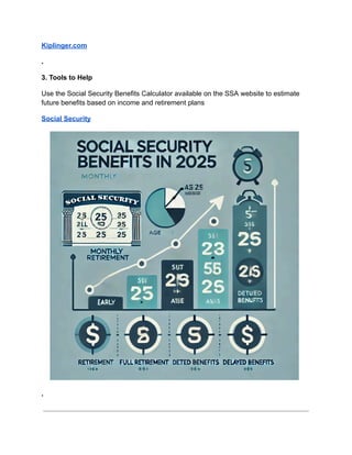 Understanding Social Security Changes 2025 | PDF