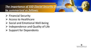Understanding Social Security Disability (SSD) Benefits.pptx