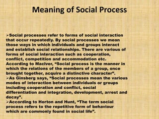 Understanding society and its structure and process | PPTX