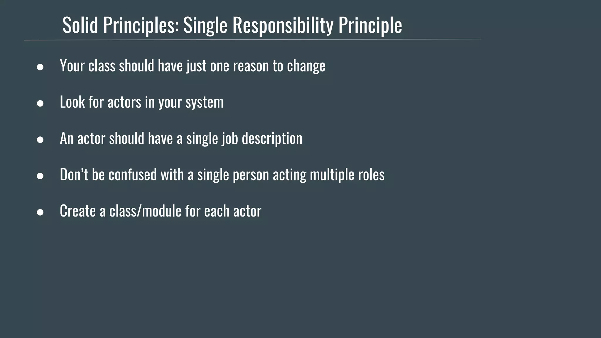 Understanding solid principles | PPT