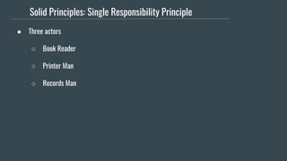 Understanding solid principles | PPT