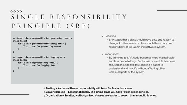 Understanding SOLID Principles in OOP programming | PPT Understanding SOLID Principles in OOP programming | PPT