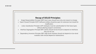 Understanding SOLID Principles in OOP programming | PPT