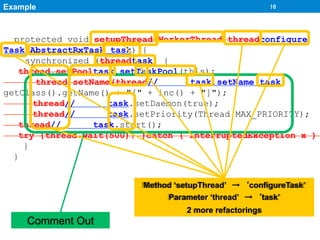 Understanding Source Code Differences by Separating Refactoring Effects | PPT
