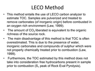 Understanding source rocks | PPTX