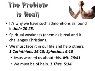 Understanding spiritual weakness | PDF