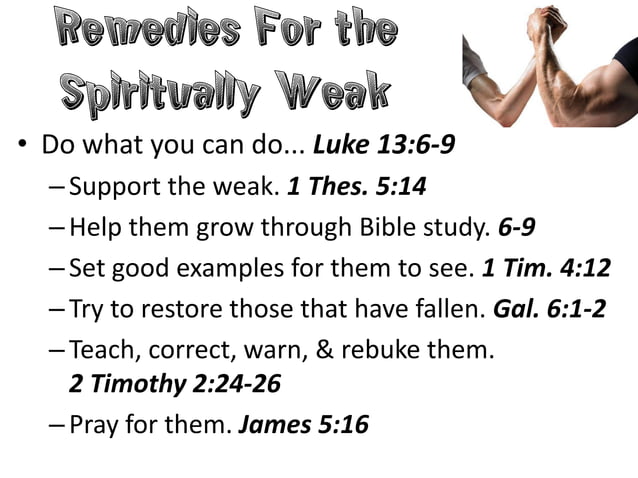 Understanding spiritual weakness | PDF | Christianity | Religion ...