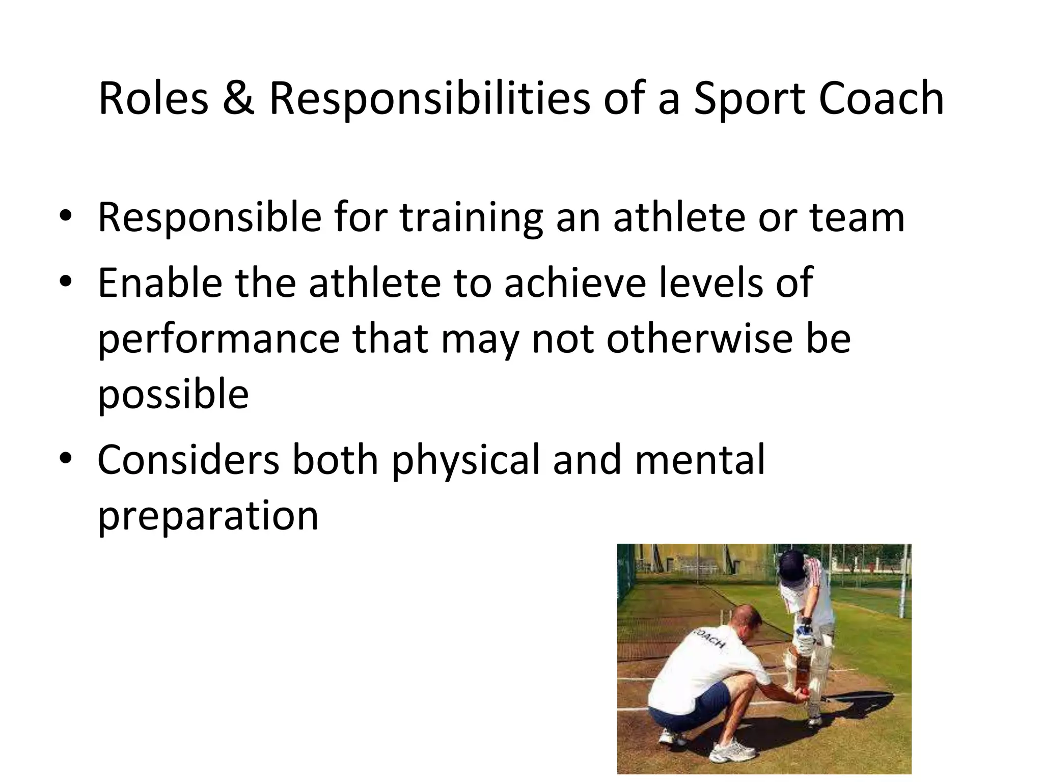 Understanding sport coaching | PPTX