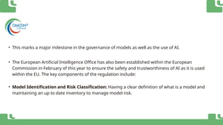 Understanding SS1/23 Principles for Model Risk Management (MRM) | PPTX