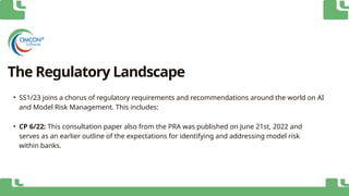 Understanding SS1/23 Principles for Model Risk Management (MRM) | PPTX