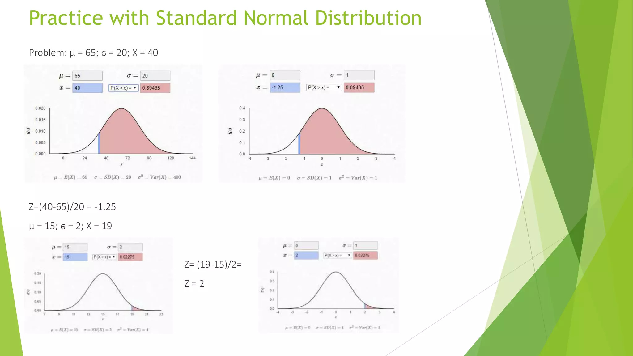 Understanding Statistics 2#3 The Standard Normal Distribution | PPTX