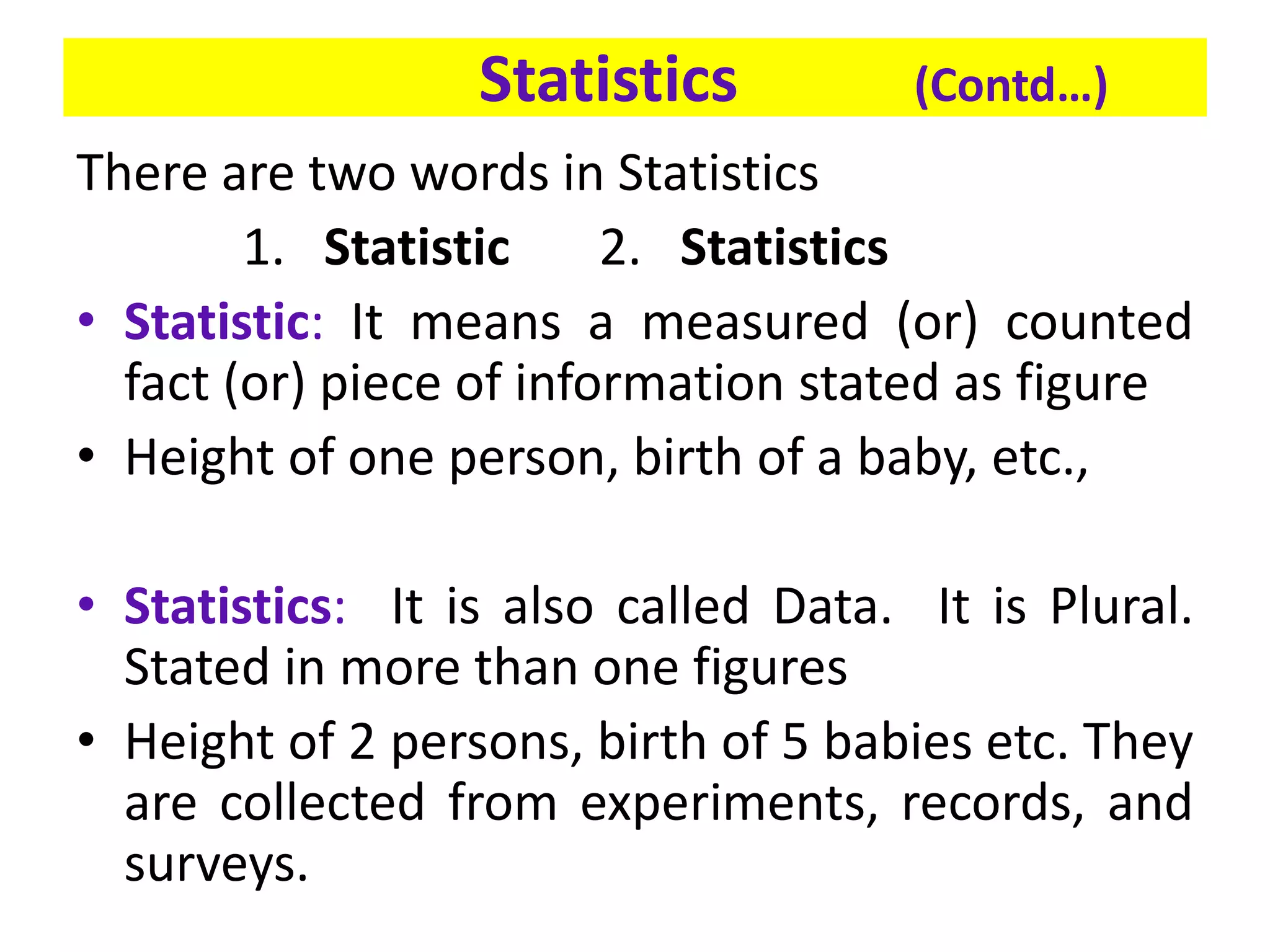 Understanding statistics in research | PPTX