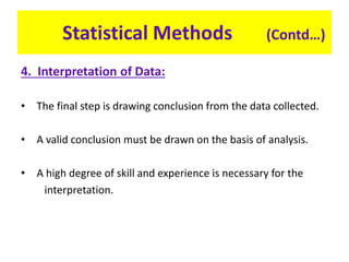 Understanding statistics in research | PPTX