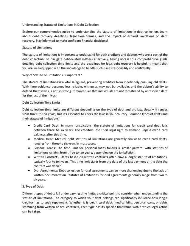 Understanding Statute of Limitations in debt collection.docx.pdf