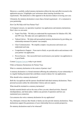 Understanding Statutory Declarations for Partner Visas.pdf