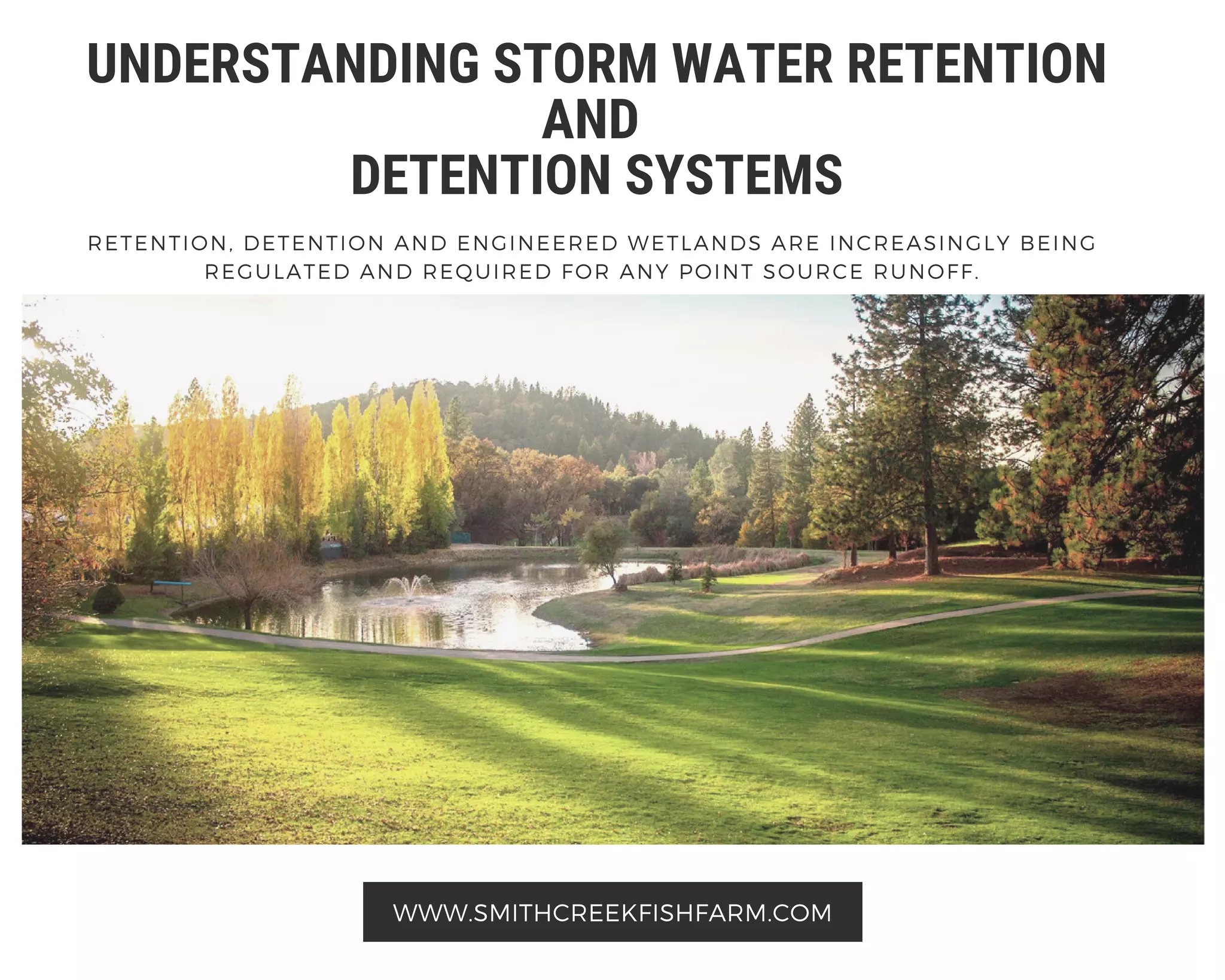 Understanding stormwater retention and detention systems -Smith creek | PPT