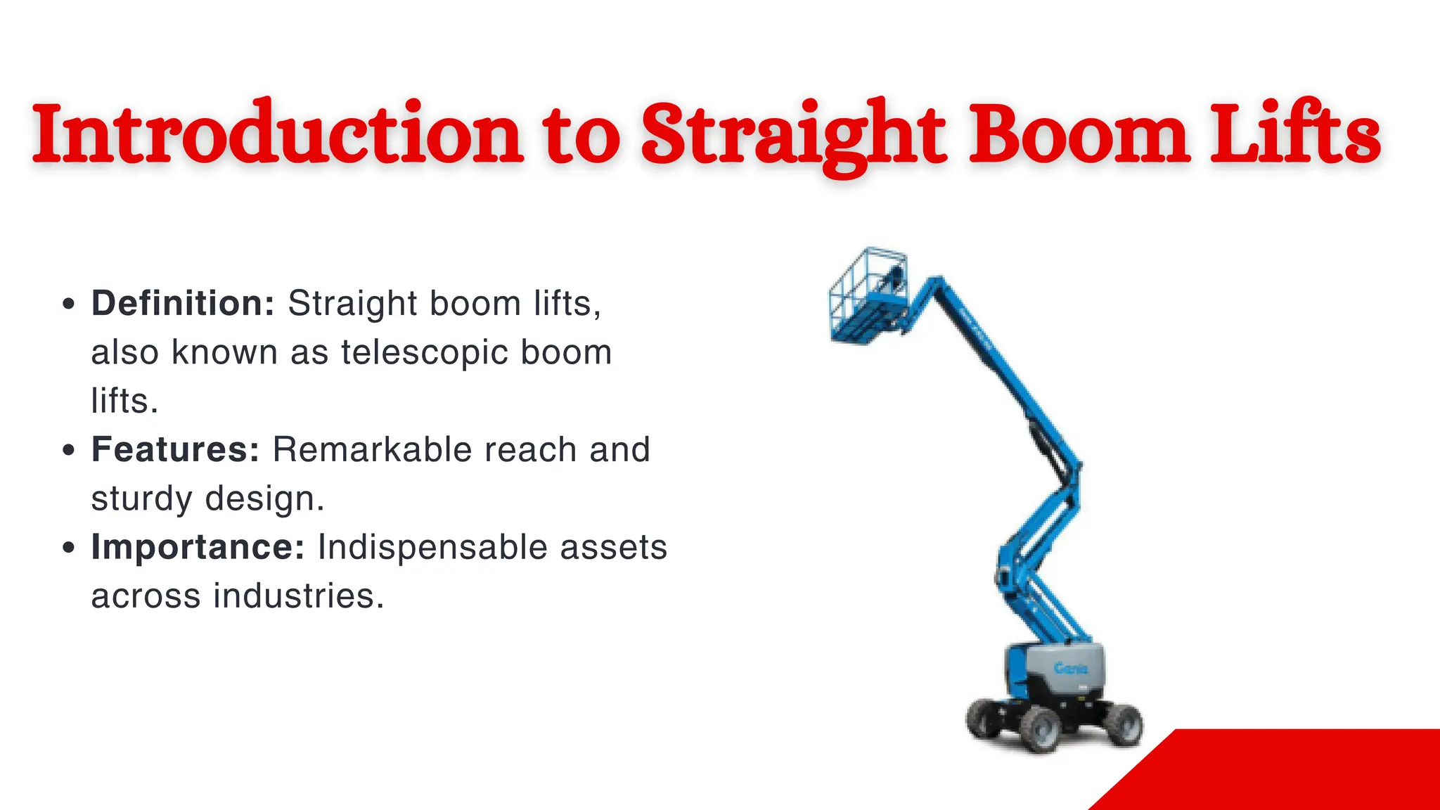 Understanding Straight Boom Lifts Applications and Advantages.pdf