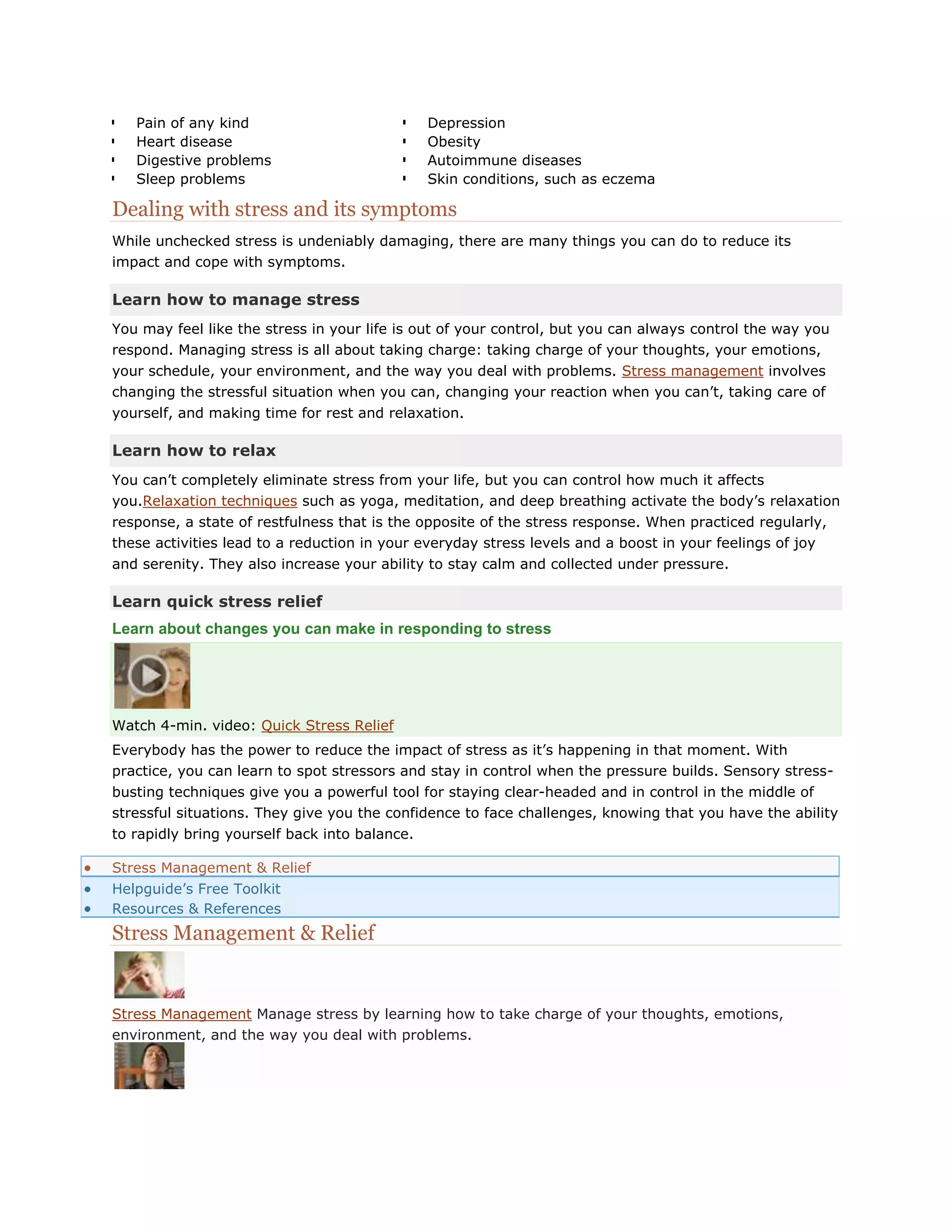 Understanding stress | PDF