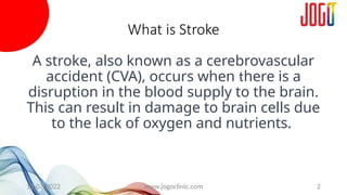 Understanding Stroke - Definition, Types, Risk Factors , Management .pptx