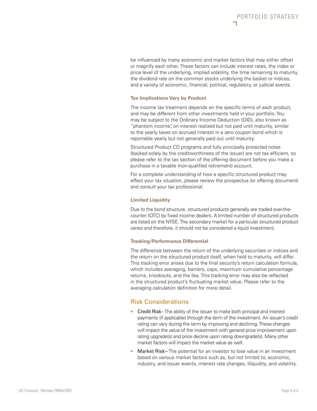 Understanding structured products | PDF | Stocks and Bonds | Personal ...