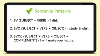Understanding structures - 構造を理解する | PPTX