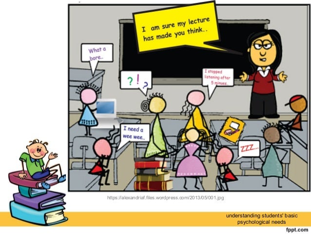 Understanding students' needs