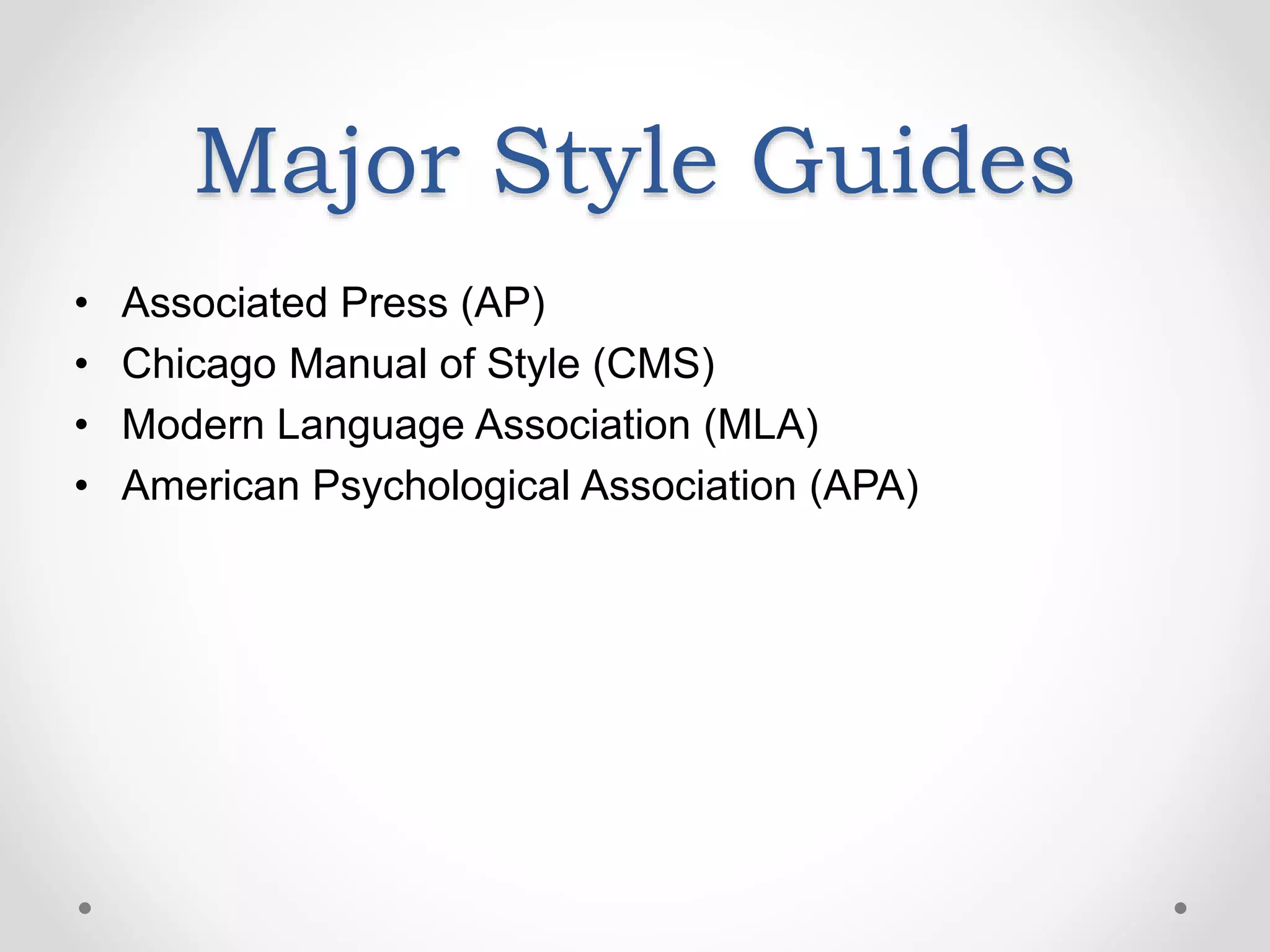 Understanding Style Guides | PPTX