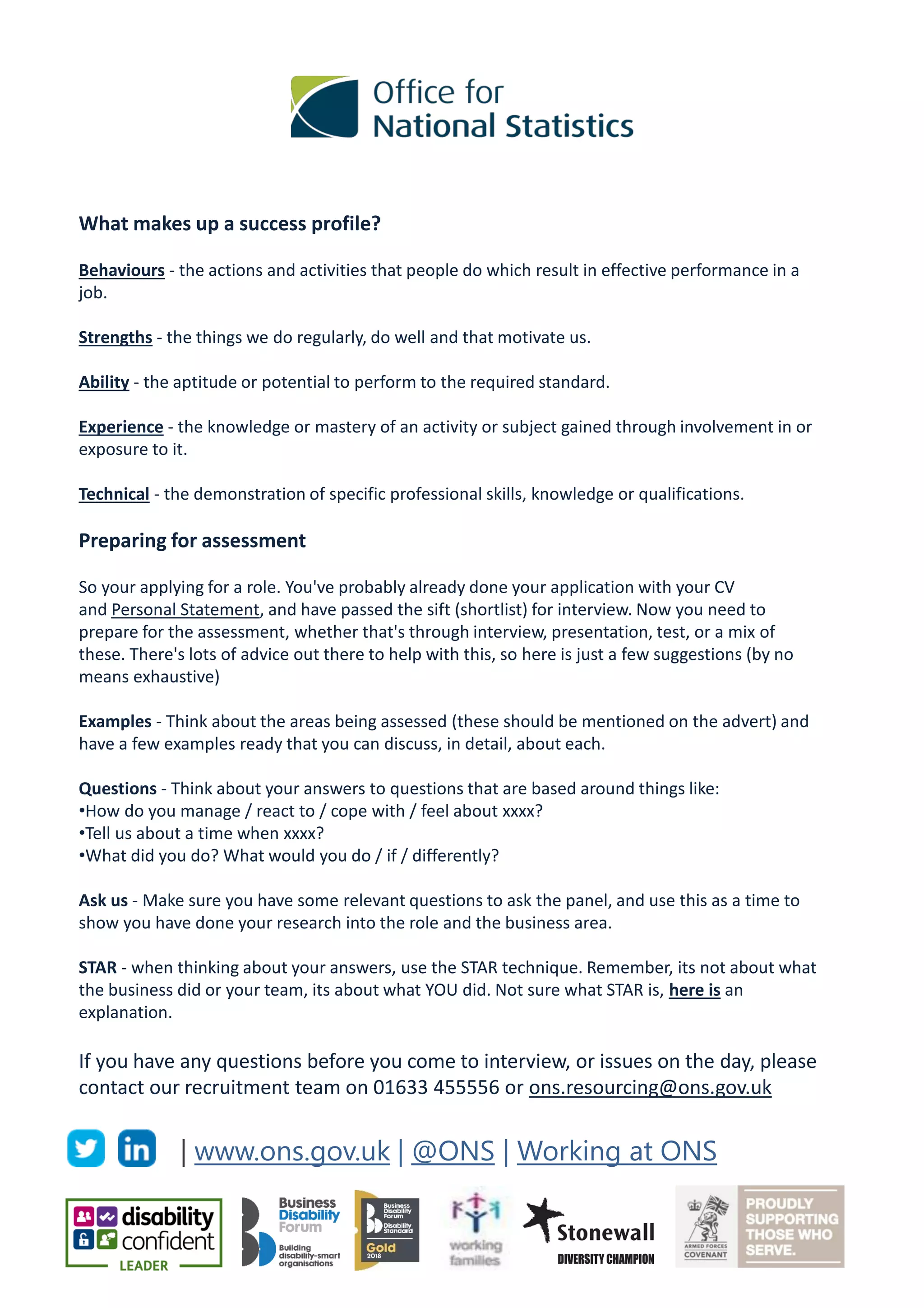 Understanding success profiles | PDF