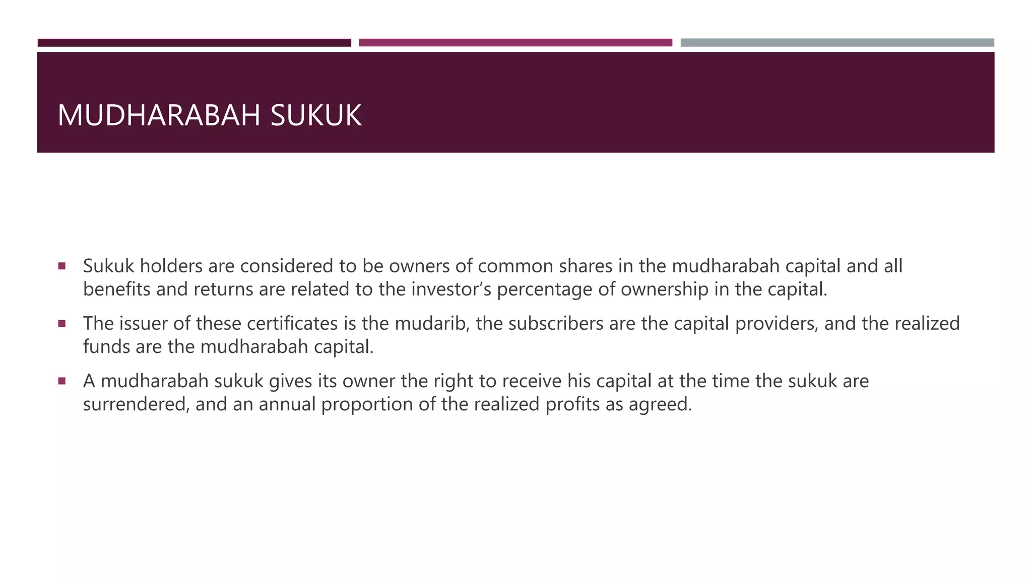 Understanding sukuk | PPTX