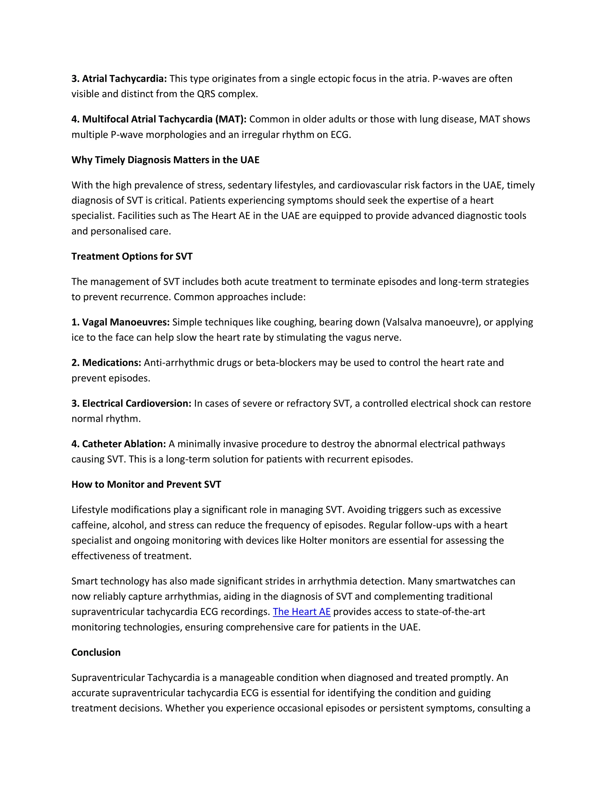 Understanding Supraventricular Tachycardia: Key Insights into ECG ...