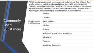 Understanding Substance Use Disorder | PPTX