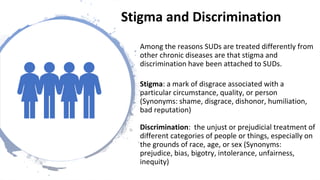 Understanding Substance Use Disorder | PPTX