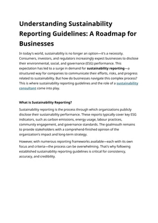 Understanding Sustainability Reporting Guidelines 29 Sep.docx