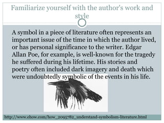 Understanding Symbolism | PPT