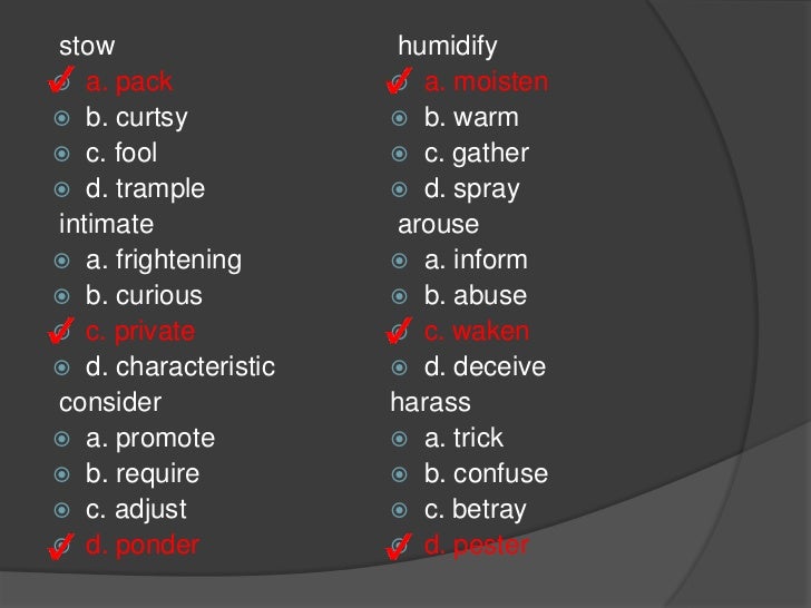 Understanding Synonym