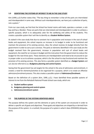 Understanding Systems (Assignment) | PDF