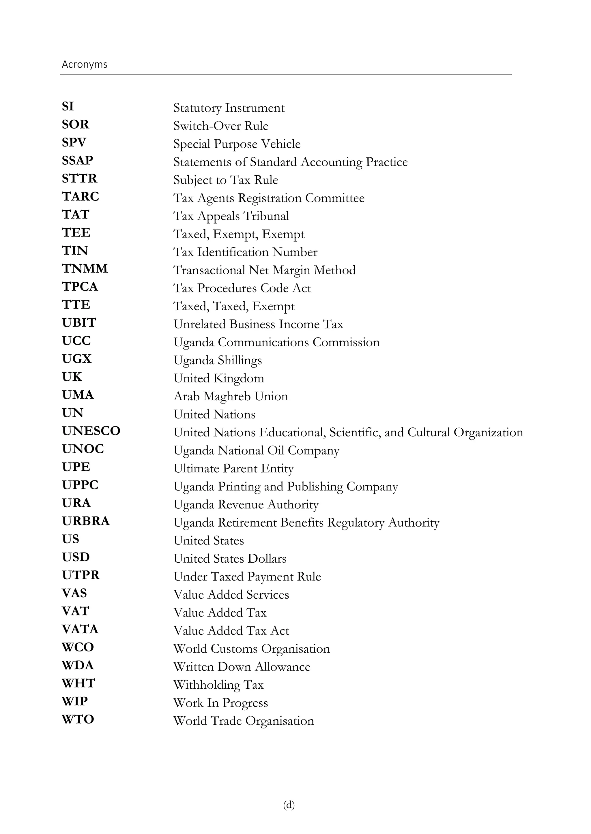Understanding Tax Law & Taxation in Uganda - Rules, Principles ...