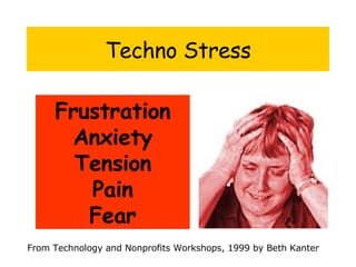 Understanding Techno Stress | PPT | Dance and Electronic Music | Music