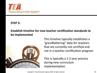 Understanding Texas TEKs updates | PPTX