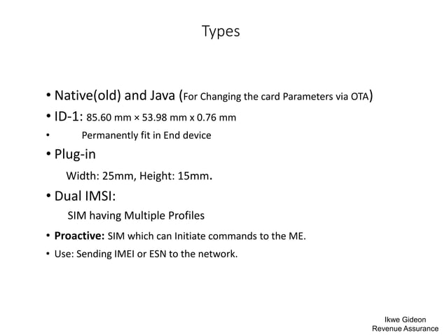 Understanding Telecom SIM and USIM/ISIM for LTE | PDF | Programming ...