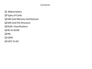 Understanding Telecom SIM and USIM/ISIM for LTE | PDF | Programming ...