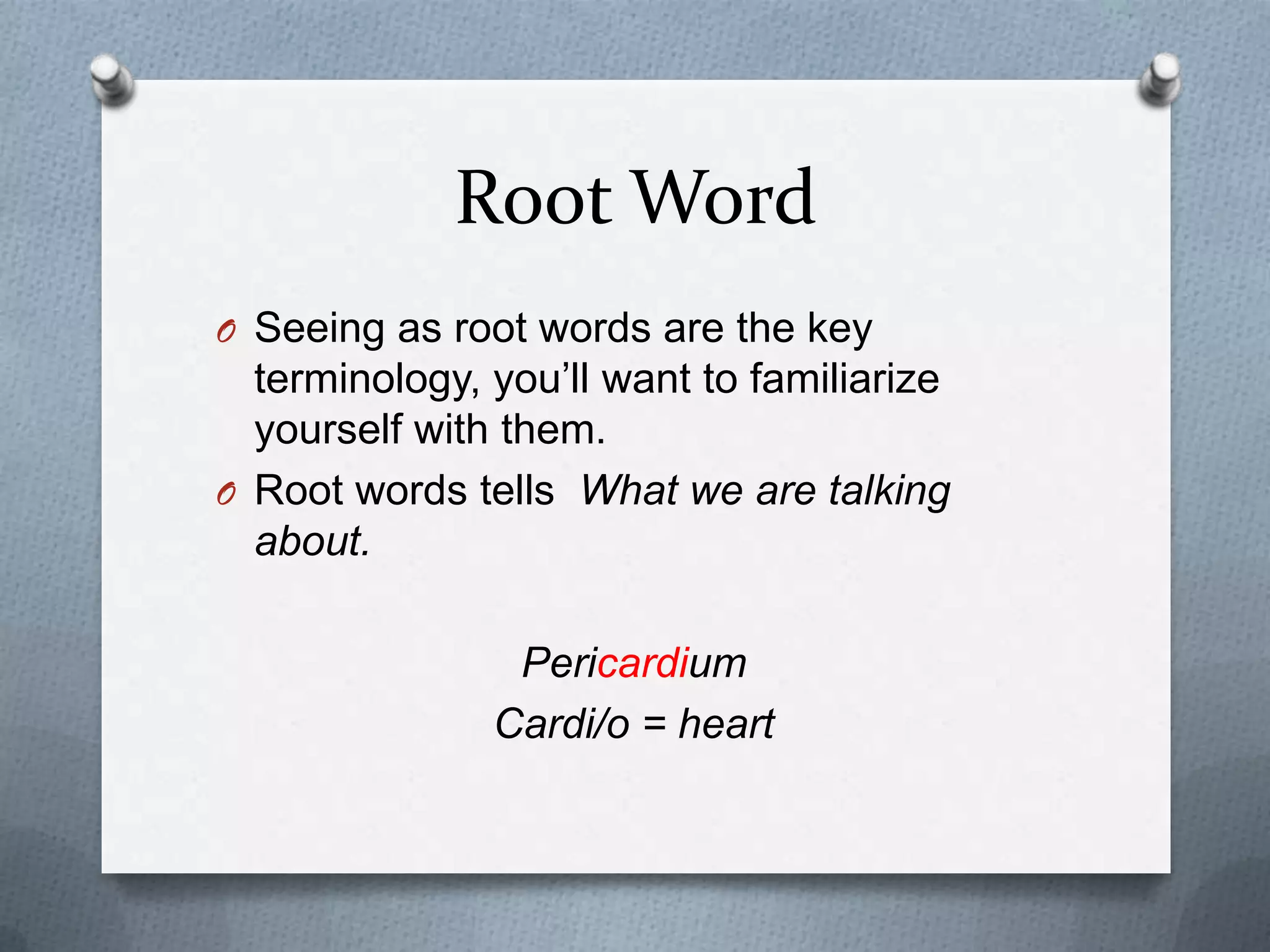 Understanding terminology | PPT