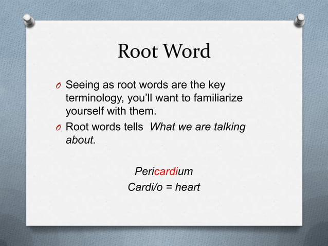 Understanding terminology | PPT