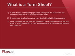 Understanding VC term sheets | PPT