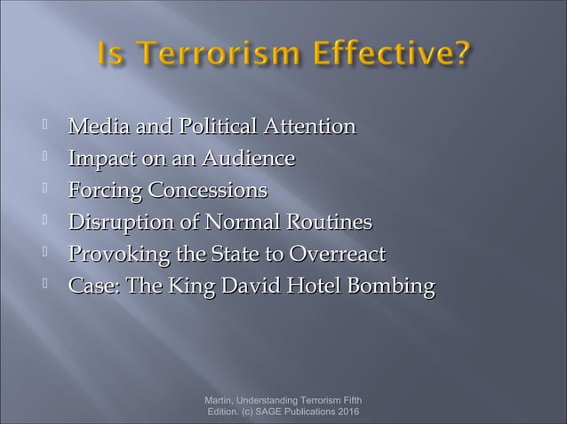 Understanding terror 5e ch 10 | PPT
