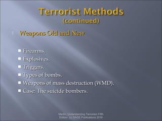 Understanding terror 5e ch 10 | PPT