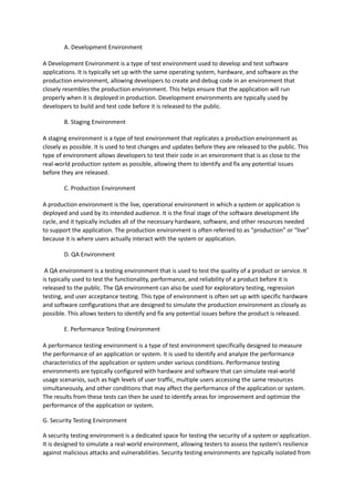 Understanding Test Environments Management | PDF