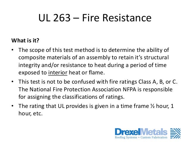 Understanding tests and engineering of a metal roof systems